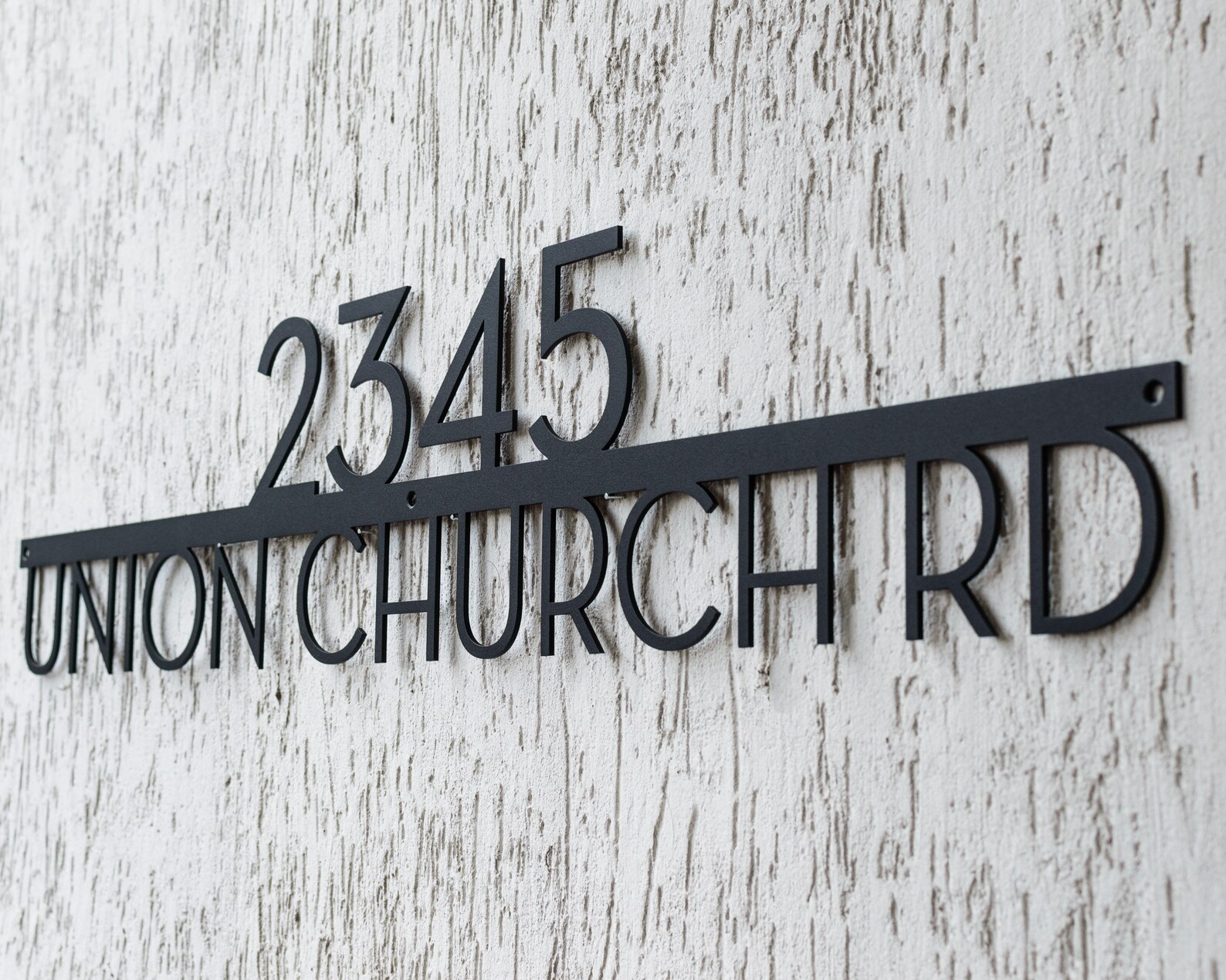 Large House Numbers House Number Plaque Modern House - Etsy