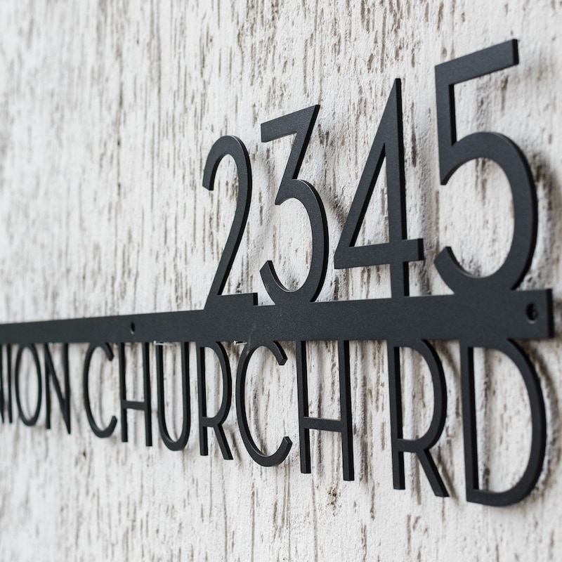 Large Wood Numbers - Etsy