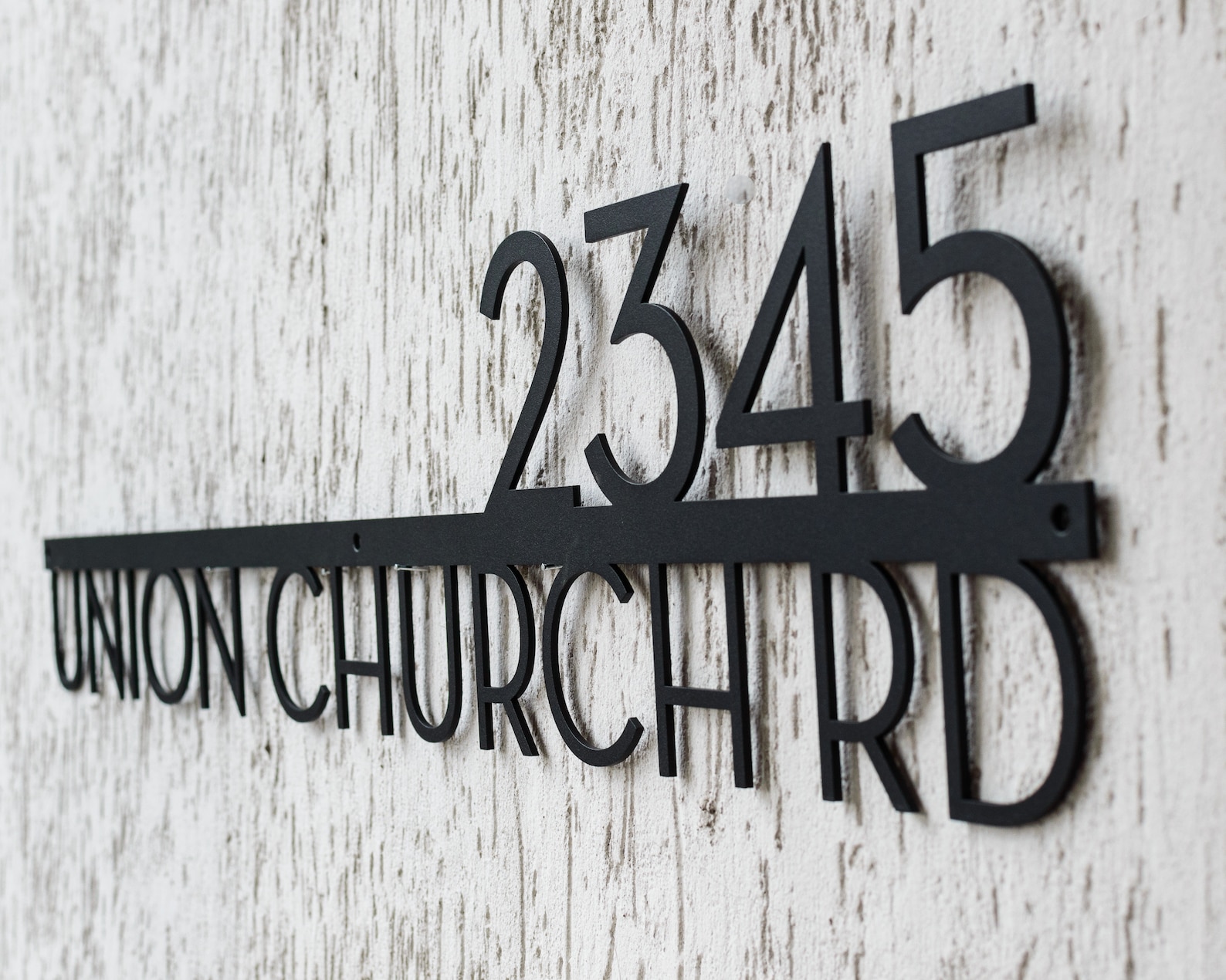 Extra Large House Numbers, House Number Plaque, Modern House Numbers ...