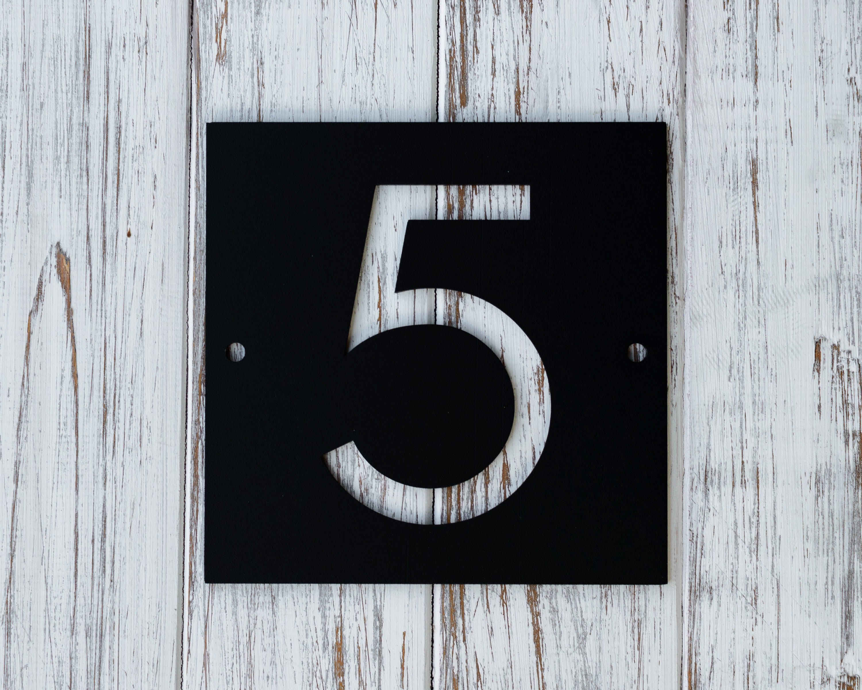 Metal House Numbers Modern Address Sign Address plaque | Etsy