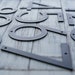 10 Inch Metal House Numbers and Letters, Modern House Numbers, Classic ...