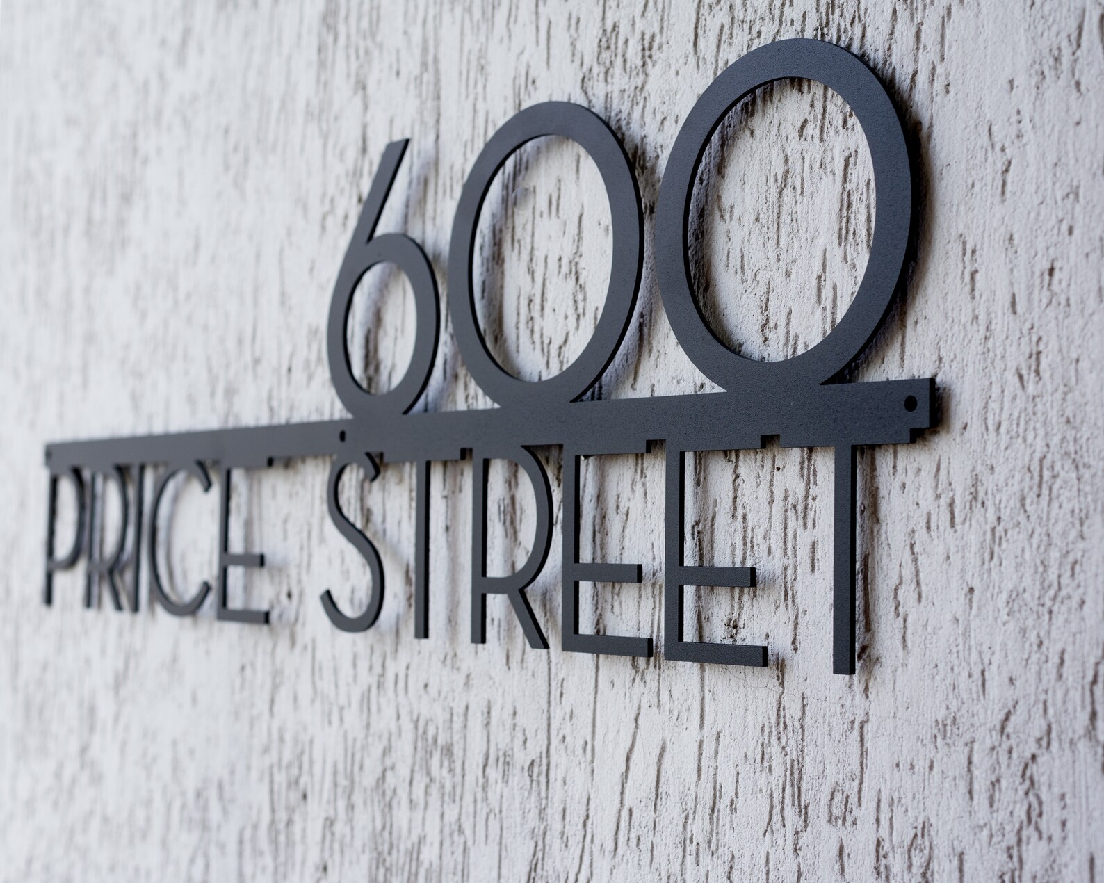 Extra Large House Numbers House Number Plaque Modern House - Etsy