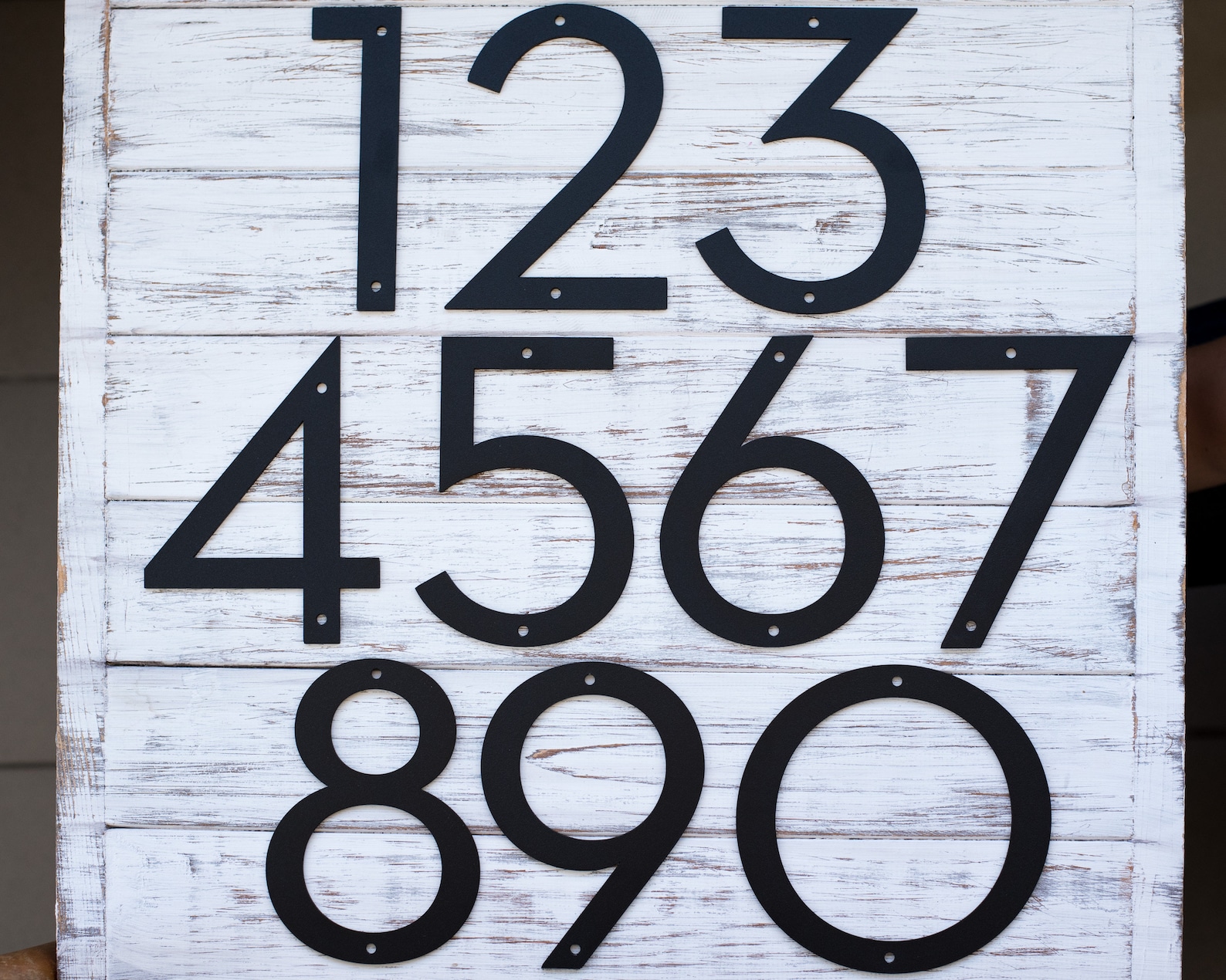 4 Inch Metal House Numbers and Letters Modern House Numbers - Etsy Canada