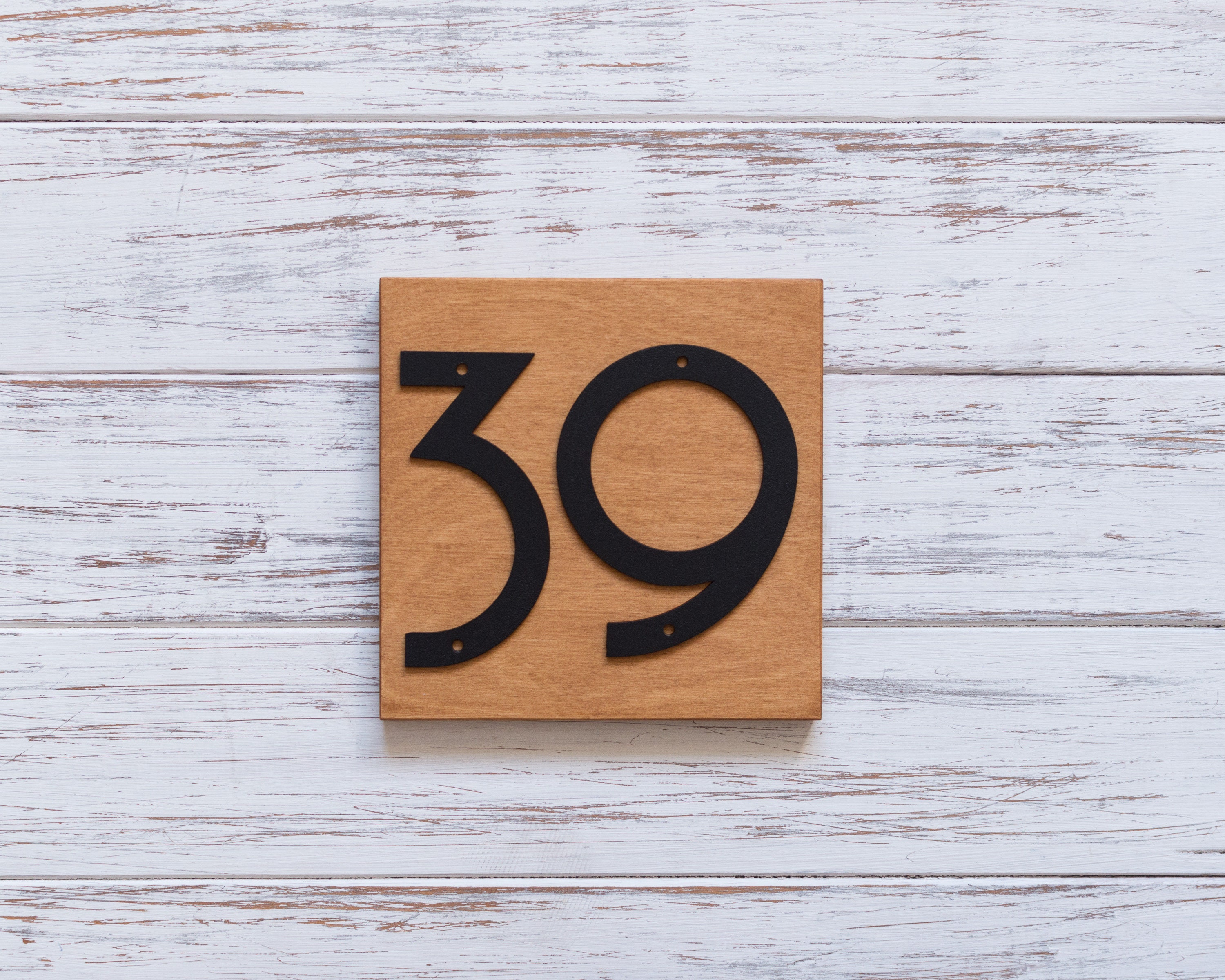 4 Inch Metal House Numbers and Letters Modern House Numbers | Etsy