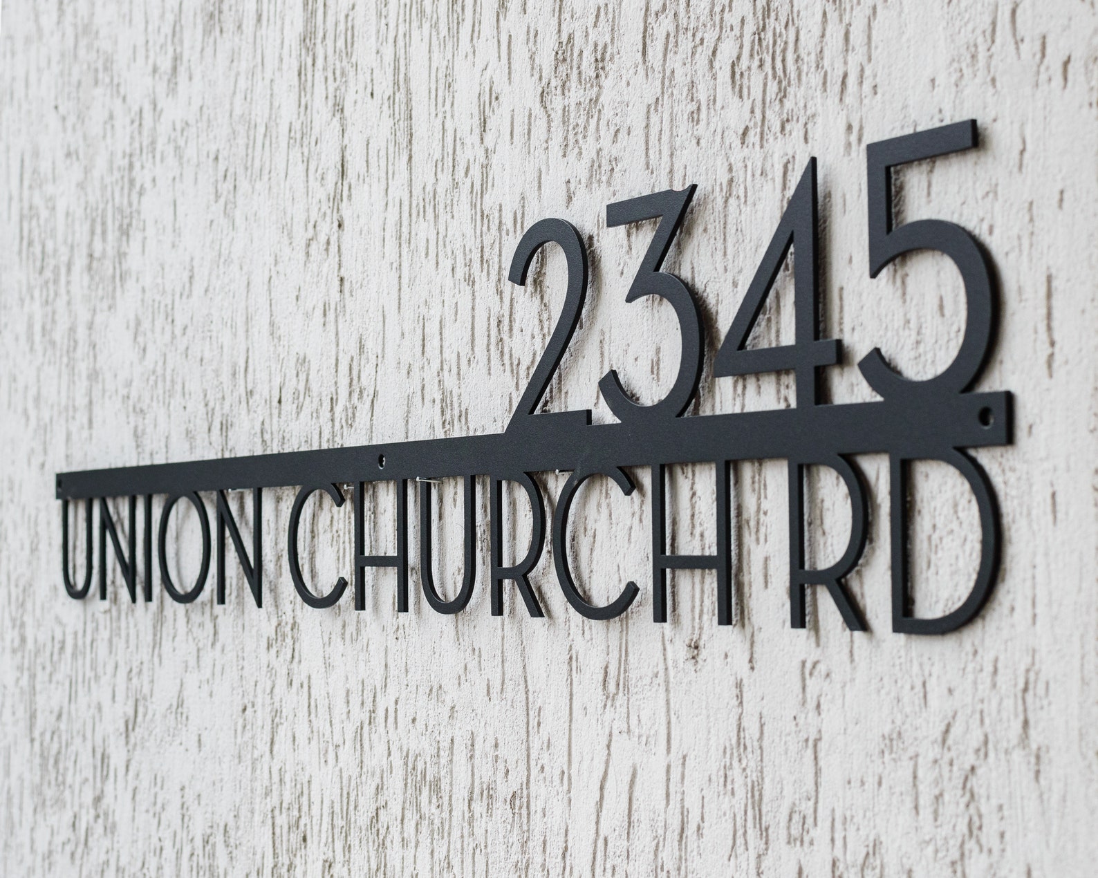 Extra Large House Numbers, House Number Plaque, Modern House Numbers ...