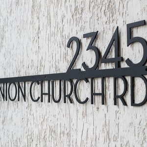 Extra Large House Numbers, House Number Plaque, Address Number Sign ...