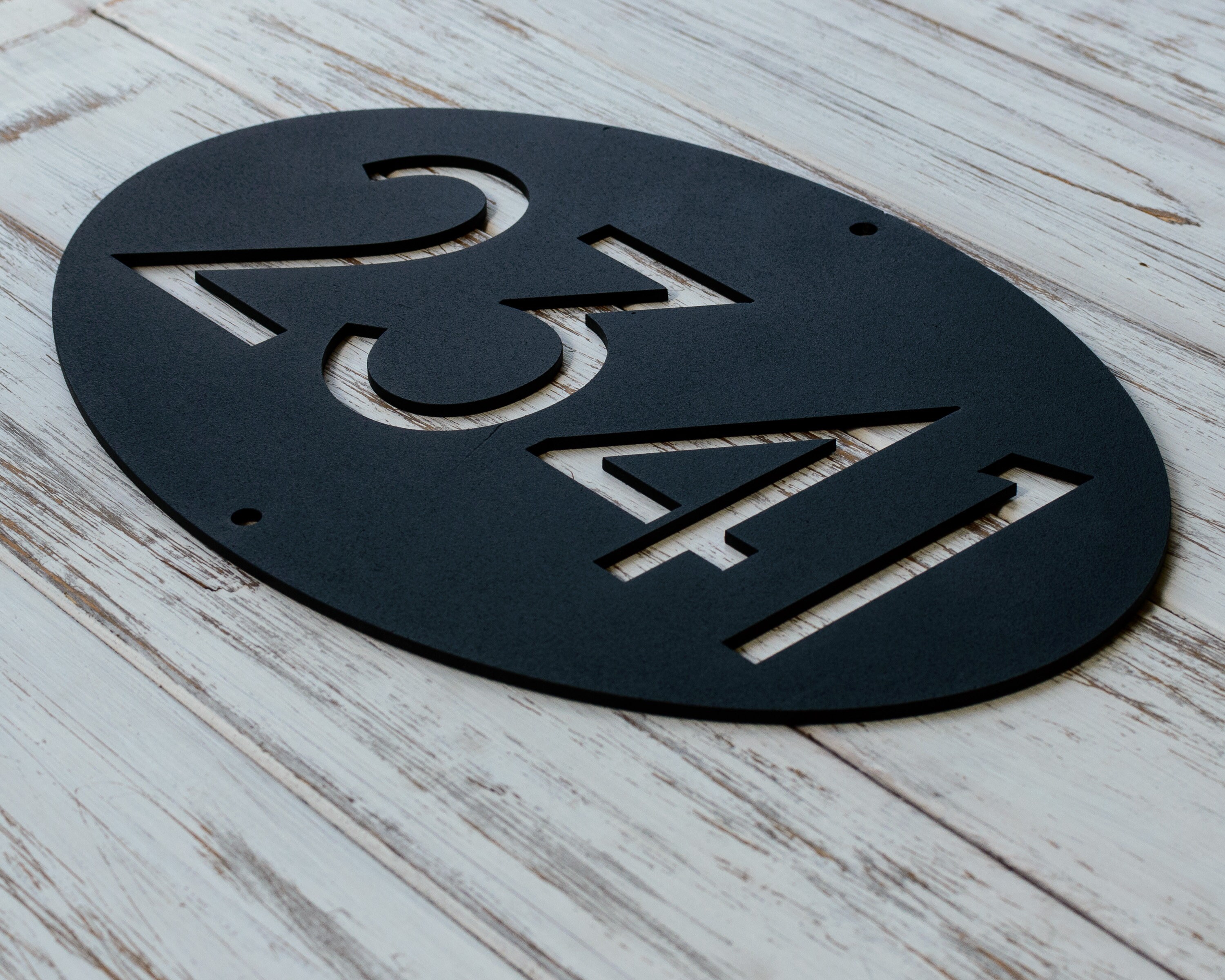 Metal Address Plaque Modern House Numbers House Number | Etsy