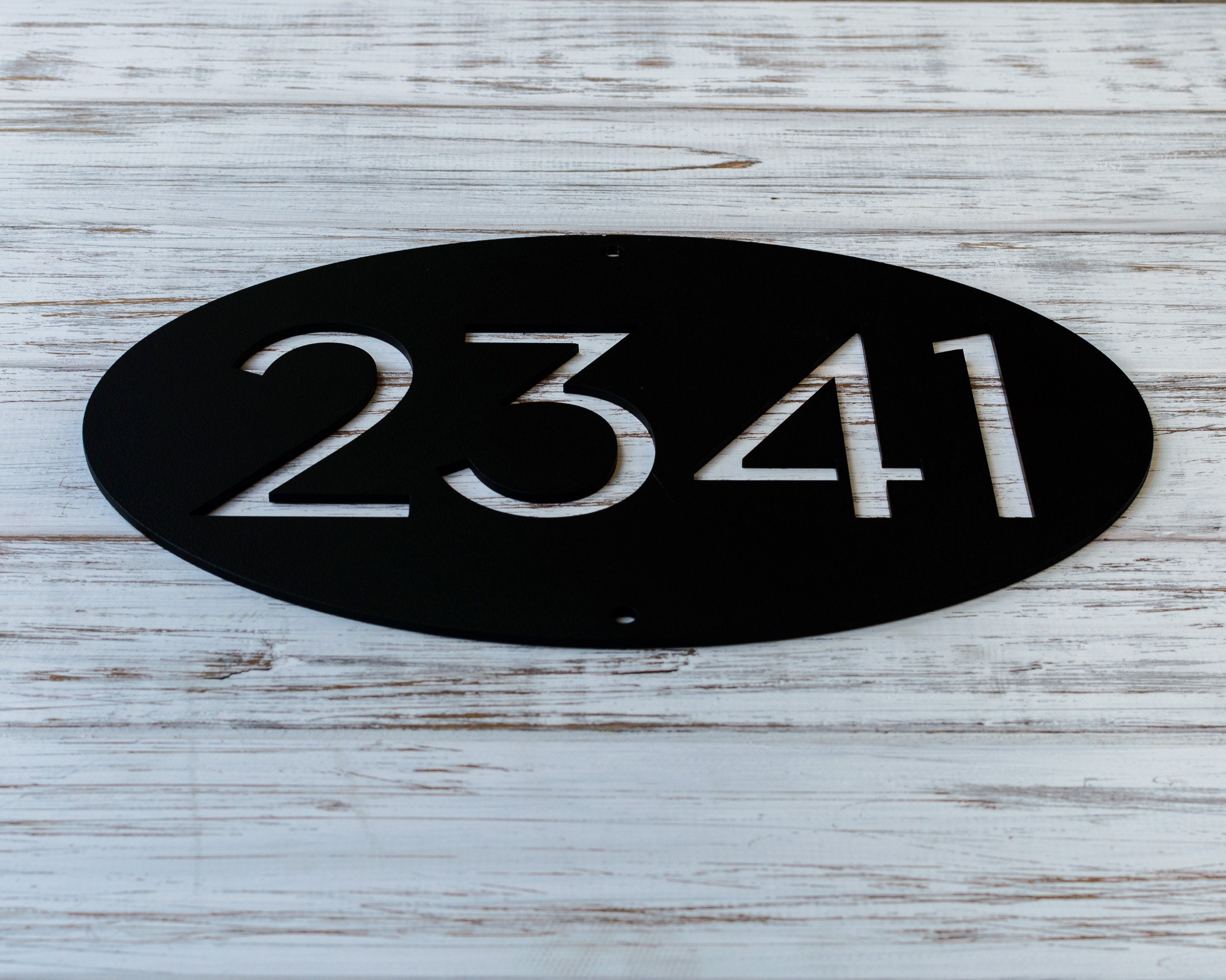 Metal Address Plaque Modern House Numbers House Number | Etsy