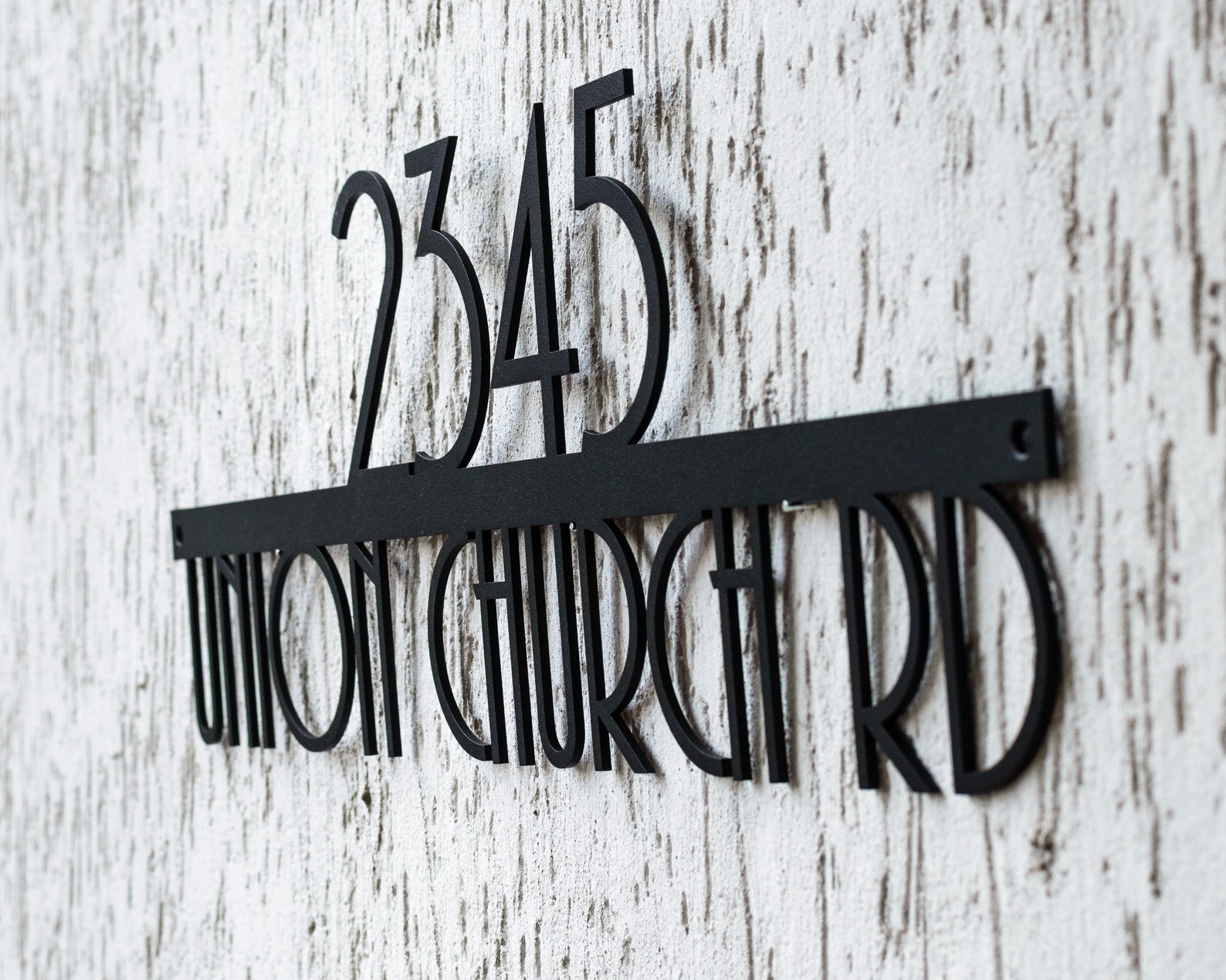 Extra Large House Number Plaque, Modern House Numbers, Metal Address ...
