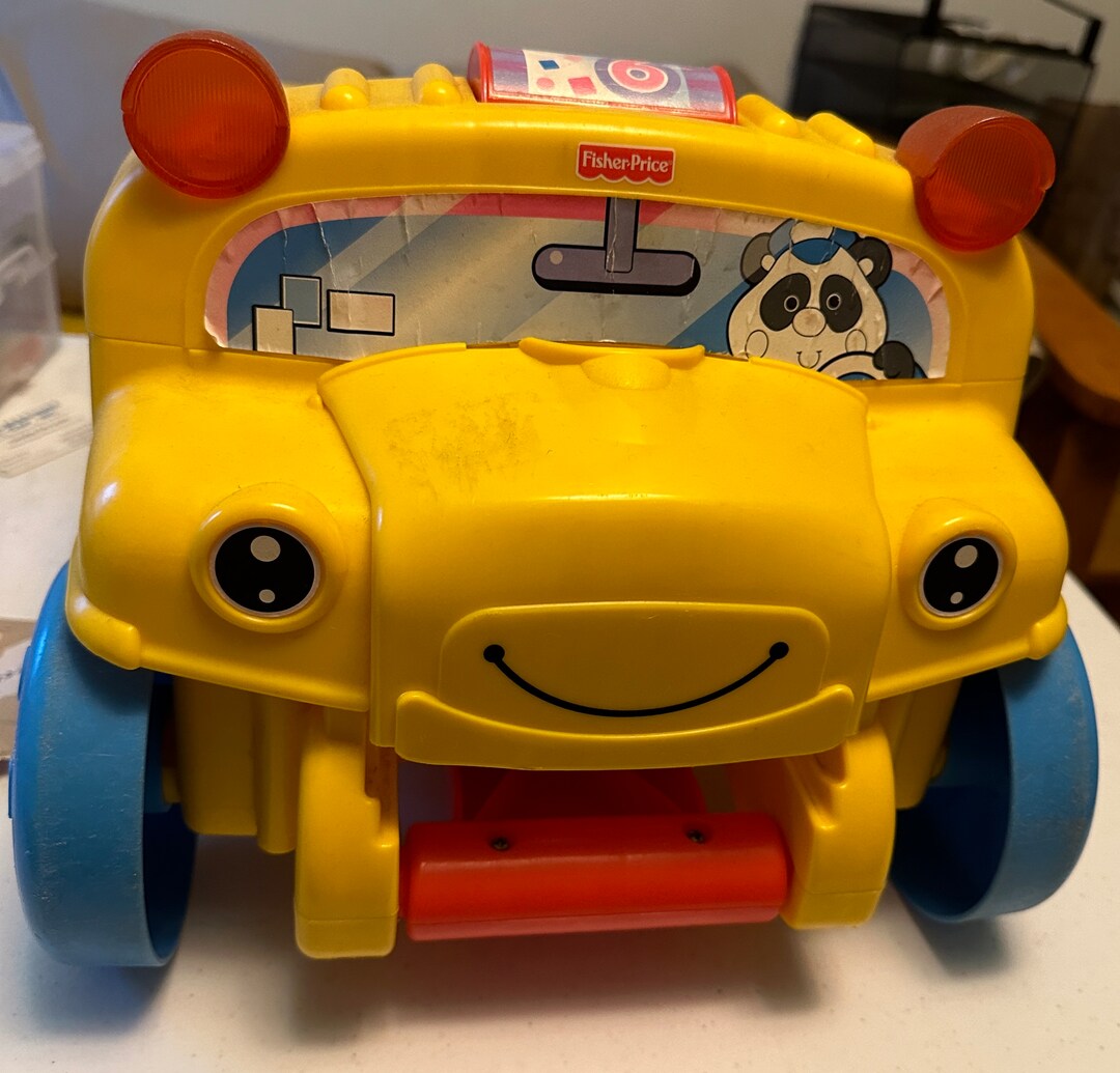 Fisher Price Peek a Block Sort and Roll School Bus Wagon Plus 29 ...