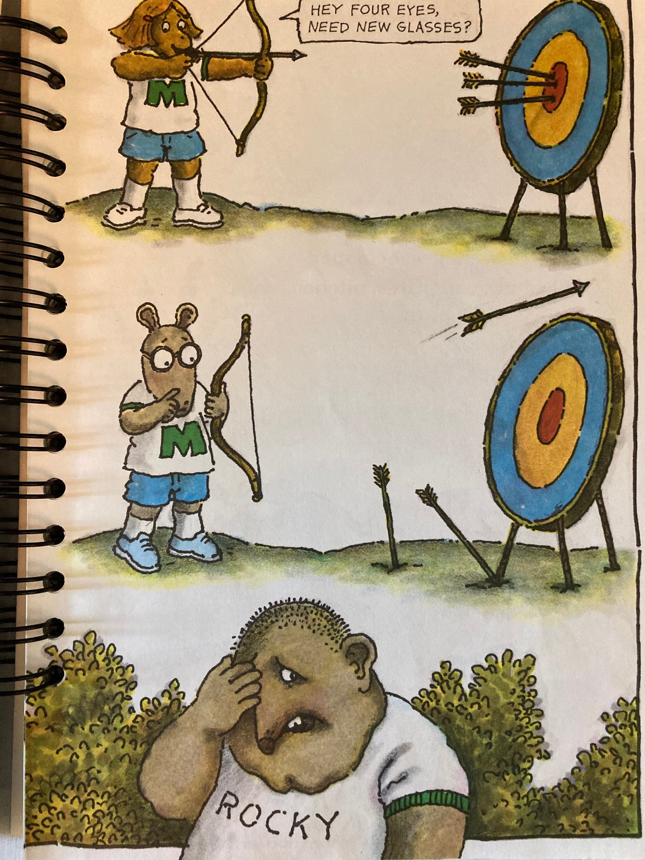 Arthur Goes to Camp Journal Camping Journal - Etsy
