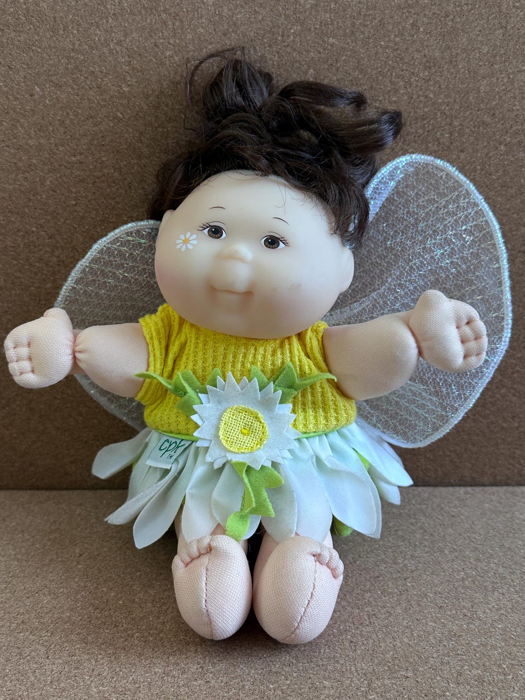 Cabbage Patch Mini Doll Flower Fairy With Wings Mattel 9 Tall 1995 Stuffed Animal Toy - Etsy