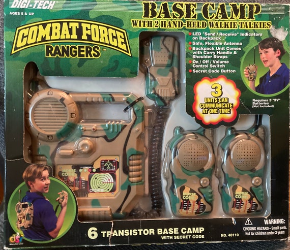 Vintage 1998 Combat Force Rangers Base Camp with 2 Hand-Held | Etsy