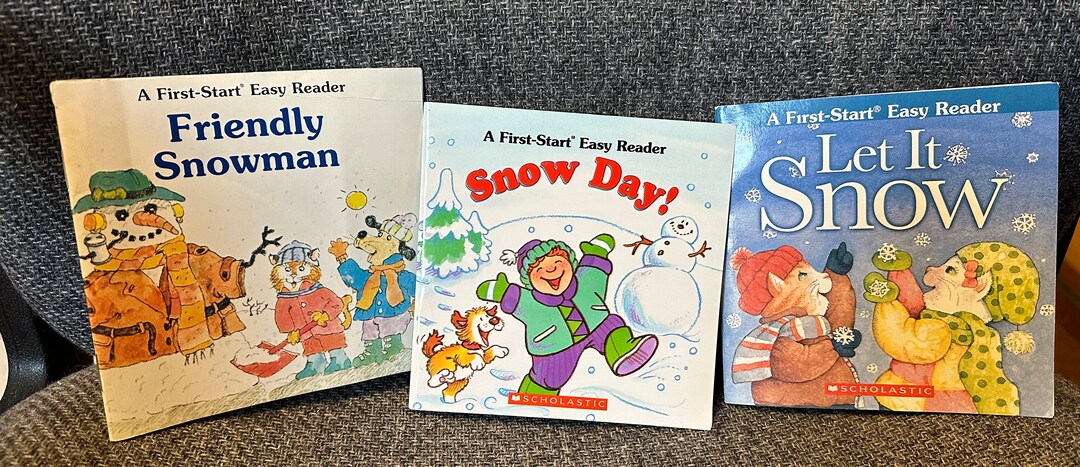 First Start Easy Reader Winter Collection Set of Three Paperback Books ...