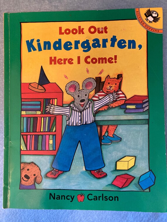 Look Out Kindergarten Here I Come Book Vintage Kindergarten - Etsy