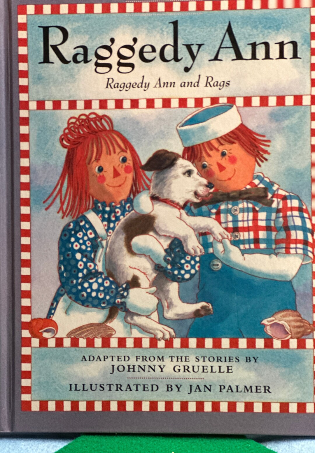 Raggedy Ann Raggedy Ann and Rags by Johnny Gruelle Hard Cover Raggedy ...