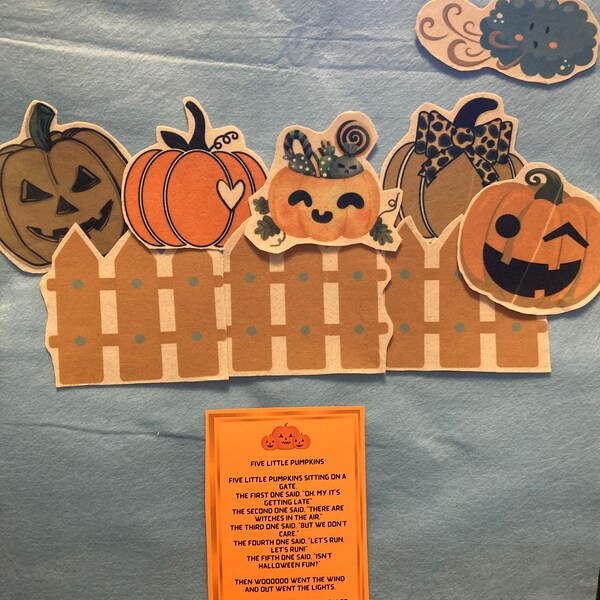 Flannel Board Story - Etsy