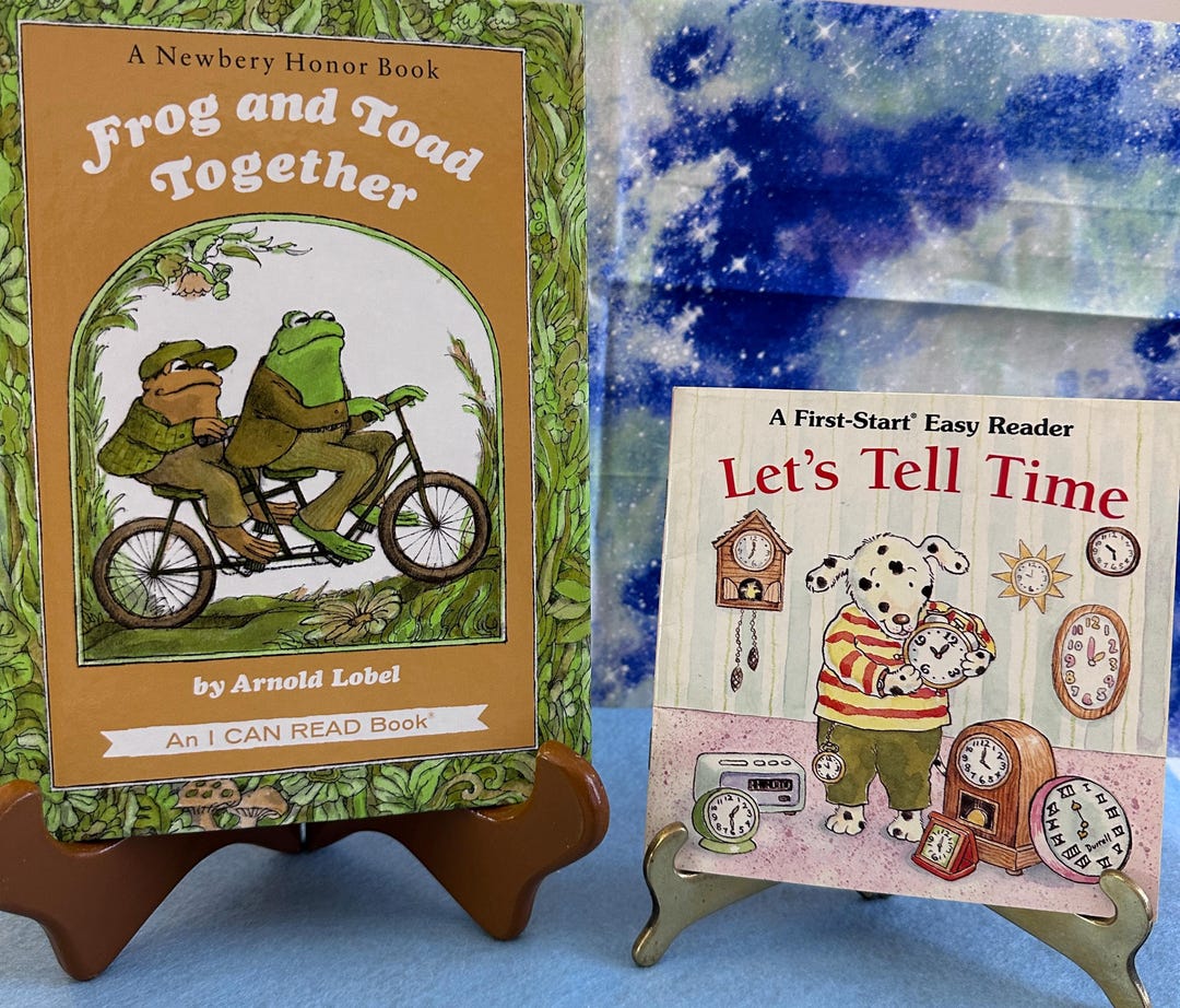 Frog and Toad Together Hardcover Book Let's Tell Time a First Start ...