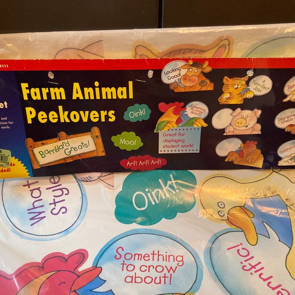 Animal Bulletin Board - Etsy