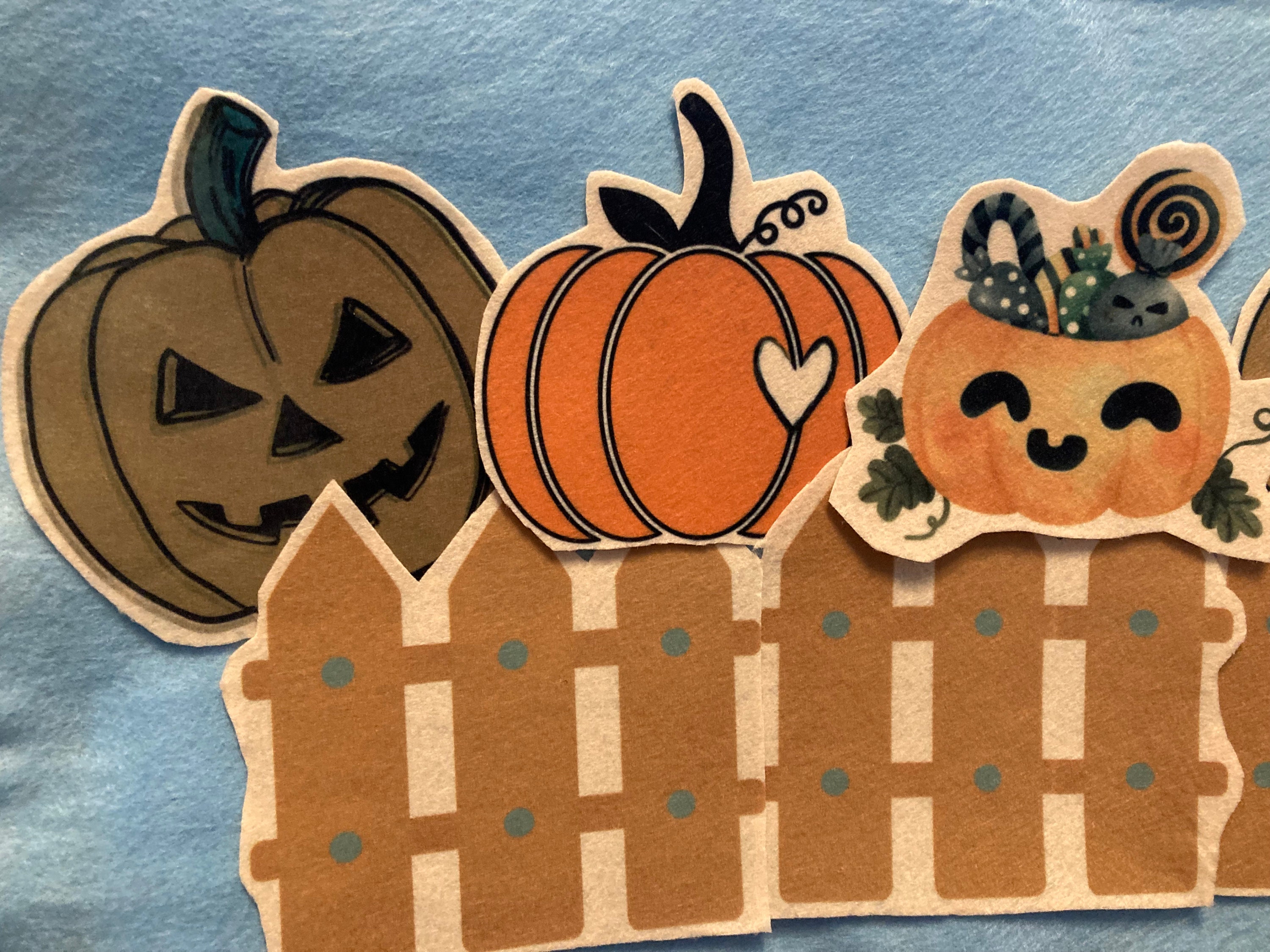 Five Little Pumpkin Flannel Board Story - Etsy