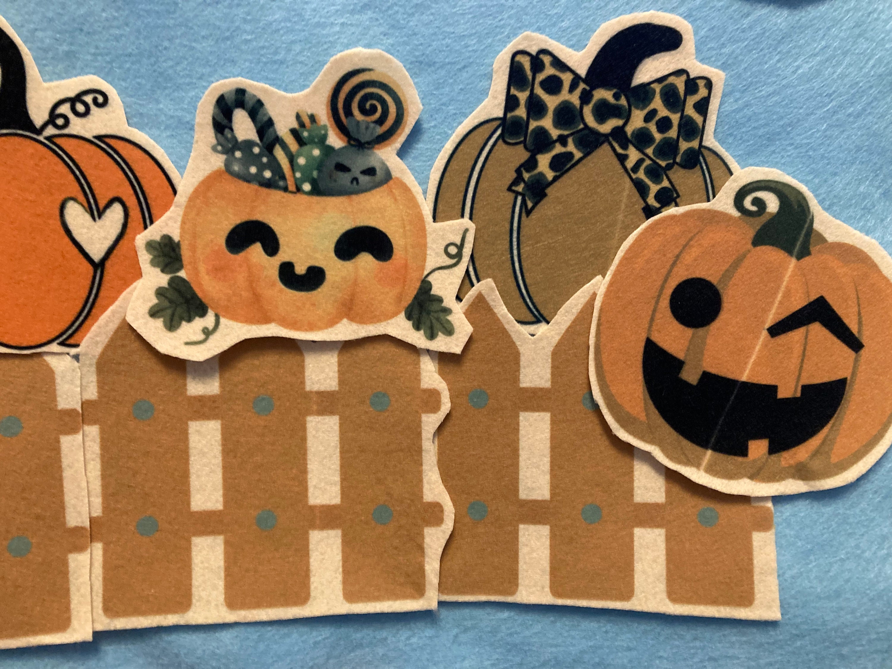 Five Little Pumpkin Flannel Board Story - Etsy