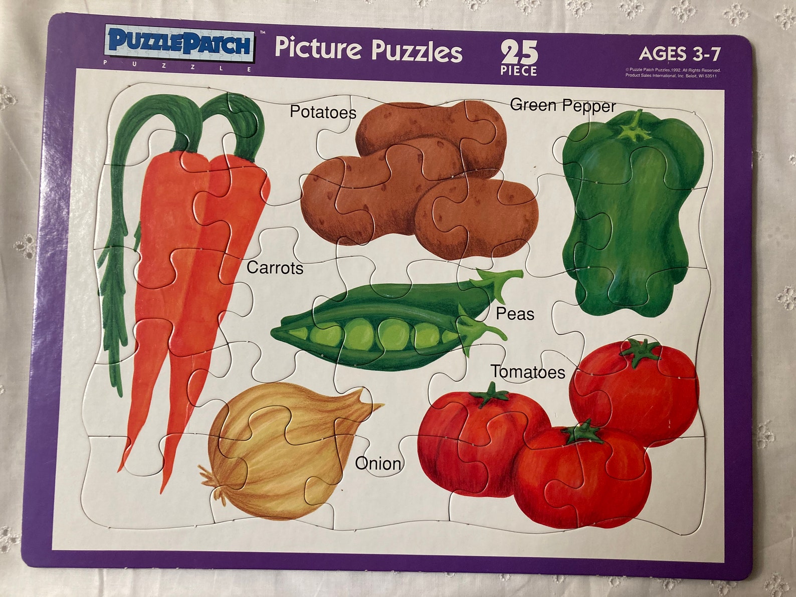 Puzzle Patch Picture Puzzles 25 Pieces | Etsy