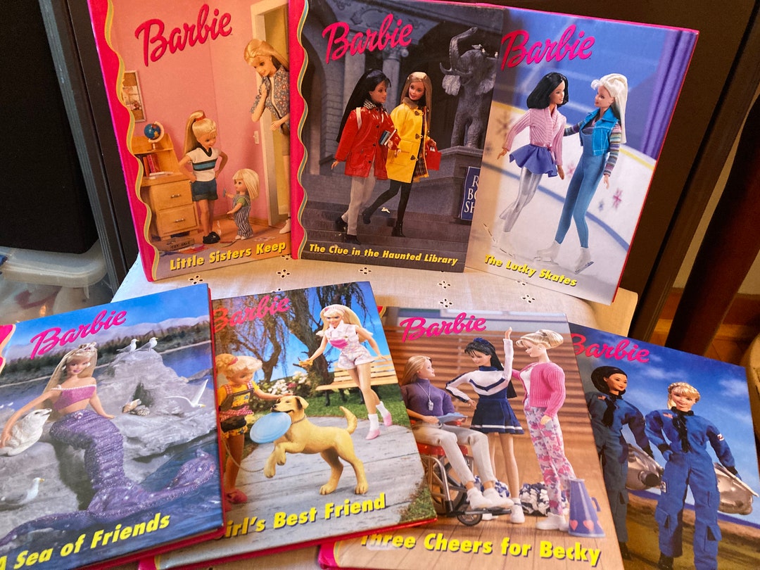 1998 Mattel Barbie Books Published by Grolier Books - Etsy