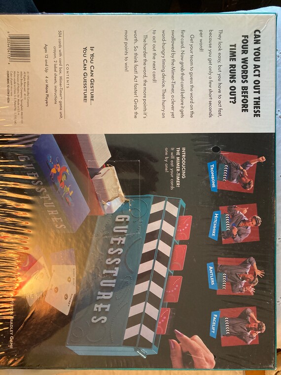 Toys & Games Games & Puzzles GUESSTURES The Game of Split Second ...