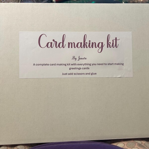 Card Making Supplies - Etsy UK