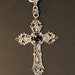 Large Cross on Chunky Chain Gothic - Etsy