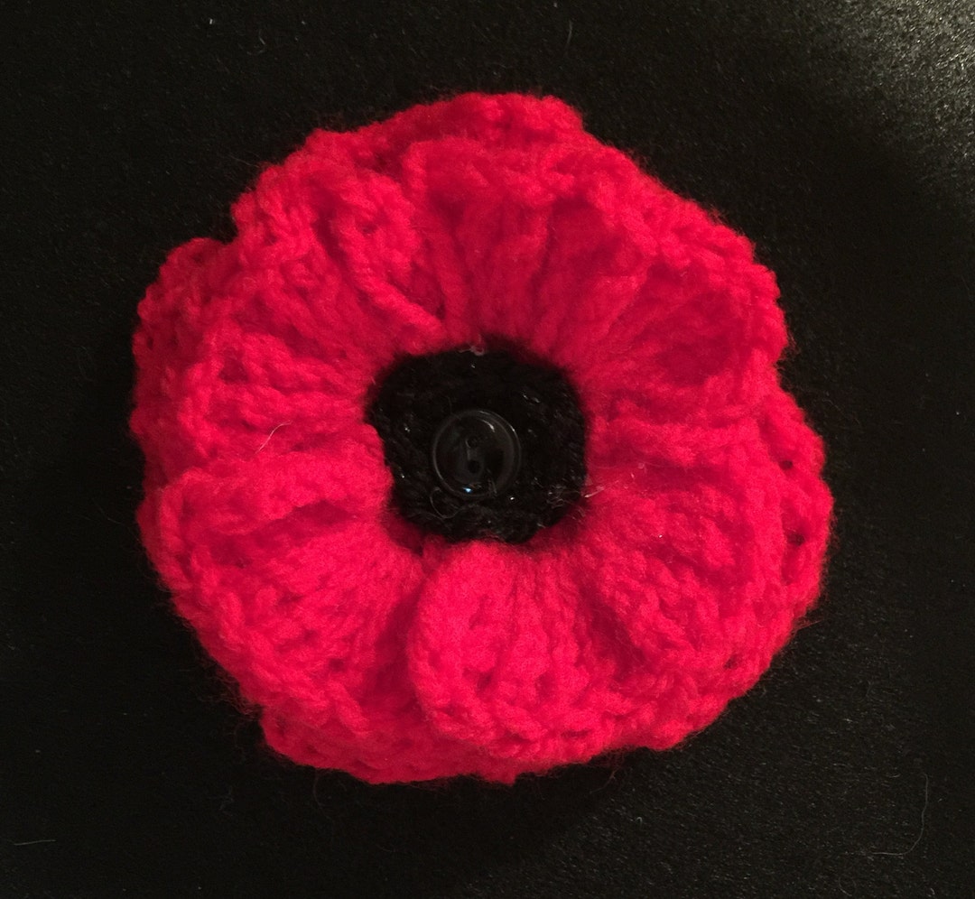 Large Handmade Poppy - Etsy