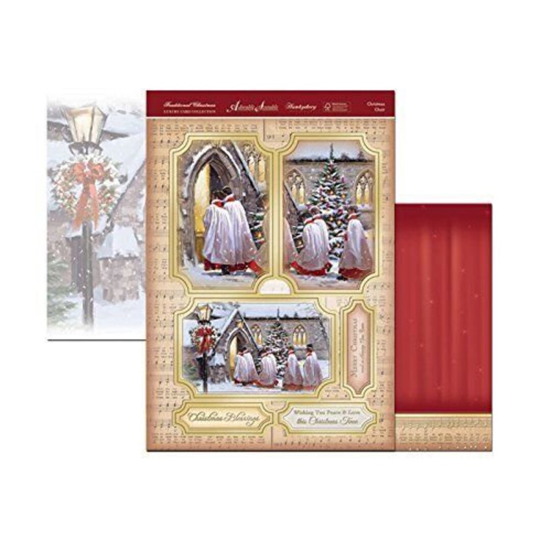 Hunkydory Christmas Card Topper Kit A4 - Etsy UK