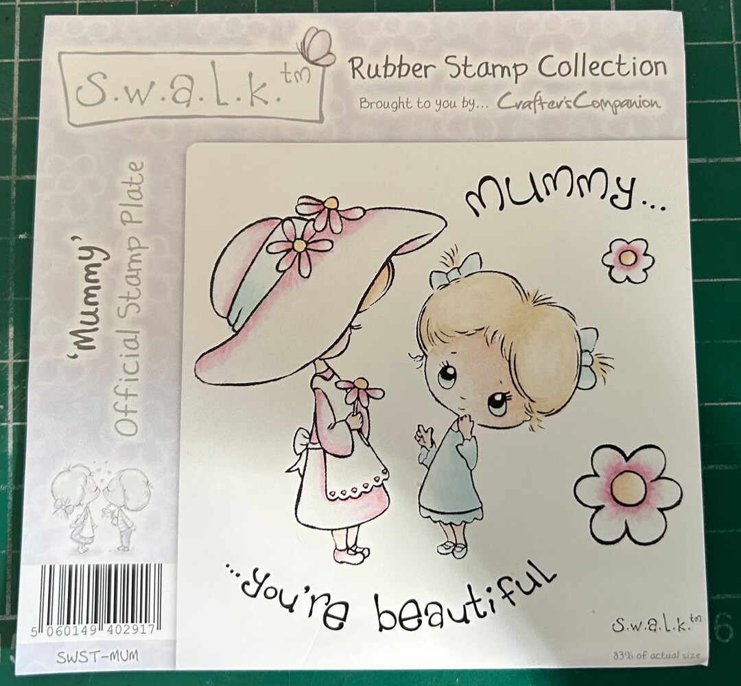 Crafter’s Companion Rubber Stamp Mummy 10 Cm X 10 Cm - Etsy
