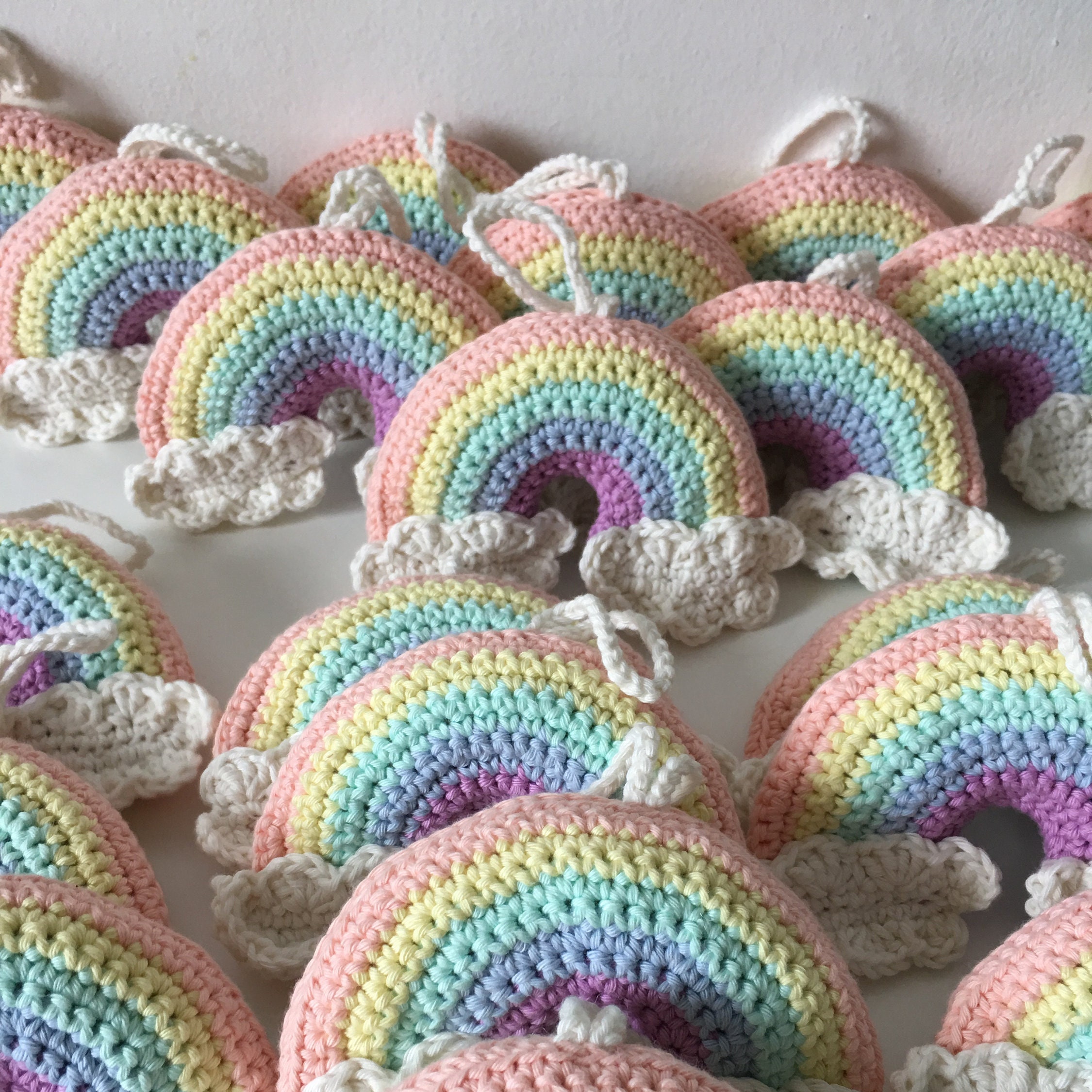 Patrón crochet arcoíris patrón arcoíris arcoíris de - Etsy España