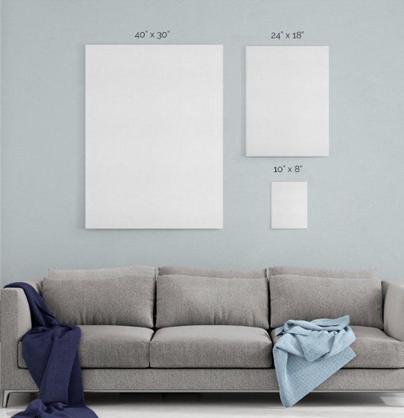 Leaf Abstract Canvas Arttropical Lead Canvas Art Printplant - Etsy