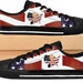 Constitution Sneakers Womens Faux Leather Constitution Tennis Shoes ...