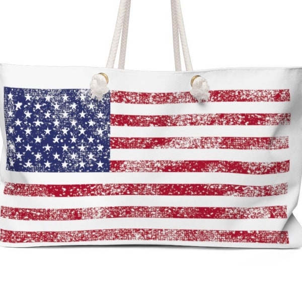 Flag Tote - Etsy