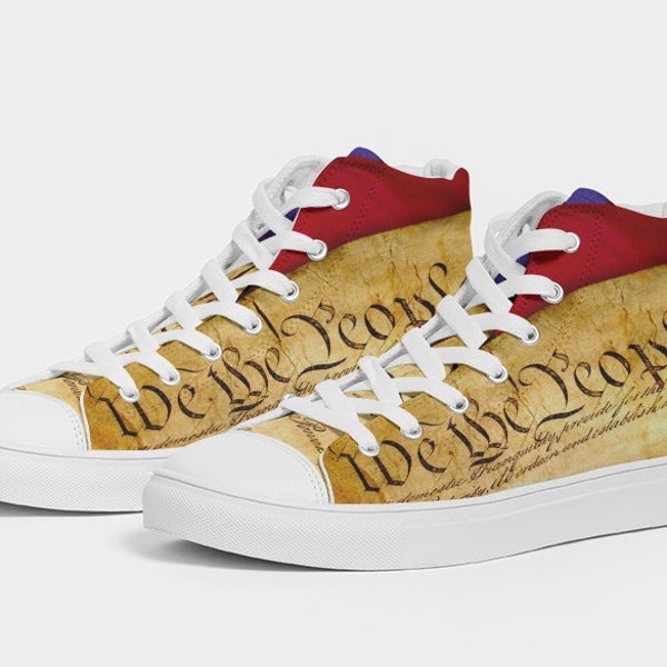 Constitution Sneakers Womens Faux Leather Constitution Tennis Shoes ...