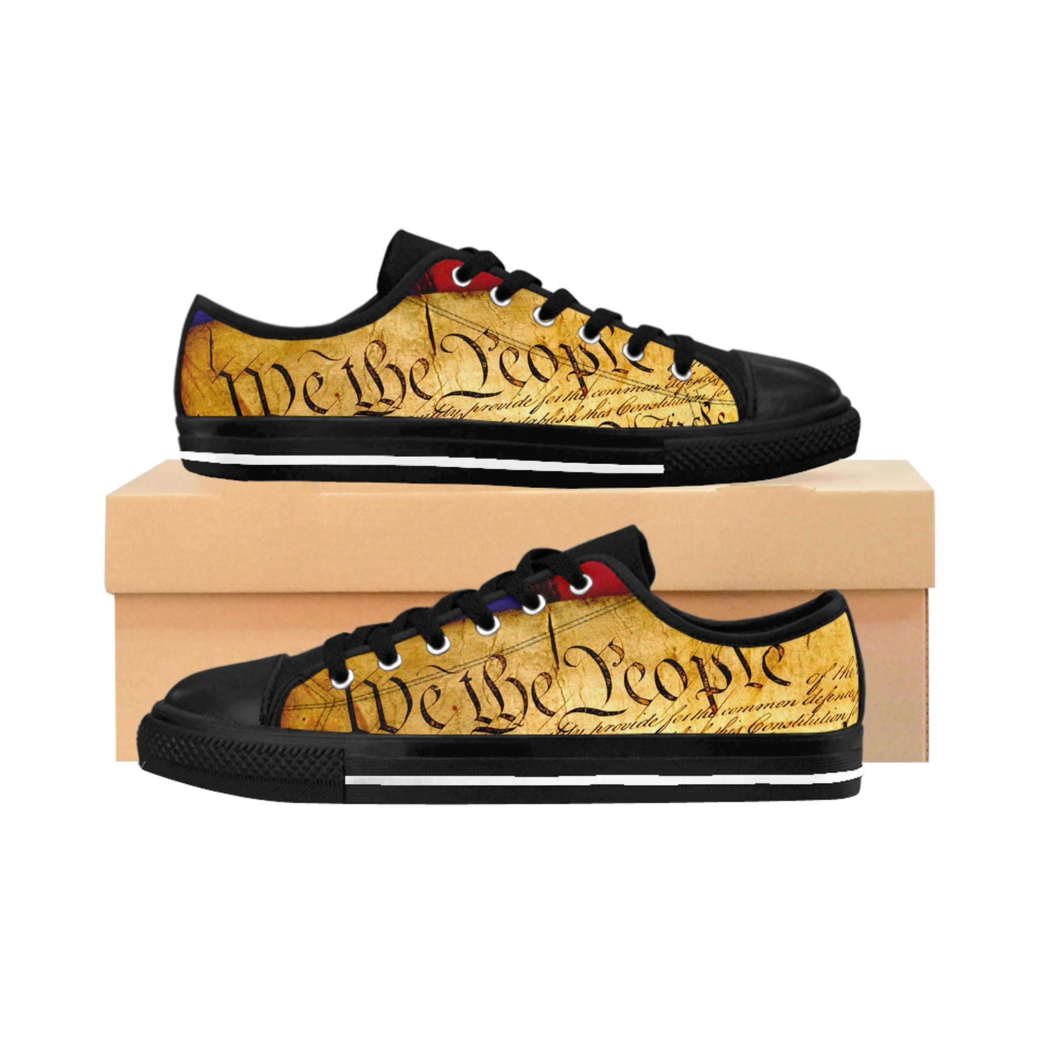 Constitution Sneakers Womens We the People Tennis Shoes Patriot Shoes ...