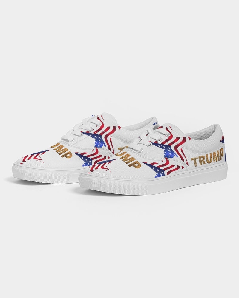Trump Shoes Women Canvas Maga Shoes Patriotic Sneakers Women - Etsy