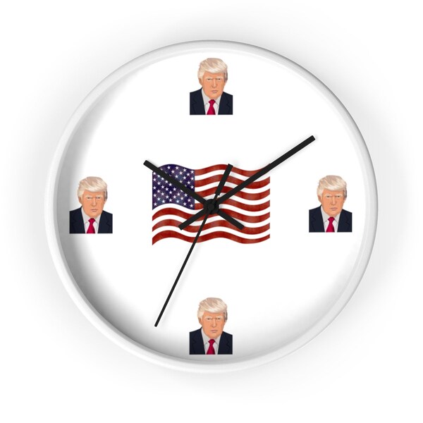 Trump Wall Clocks - Etsy