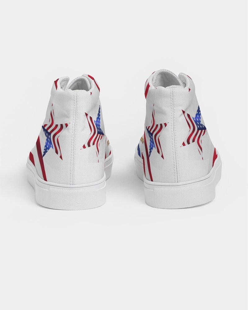 Trump Sneakers Hi Tops Trump Tennis Shoes Trump Mens Sneakers Patriot ...