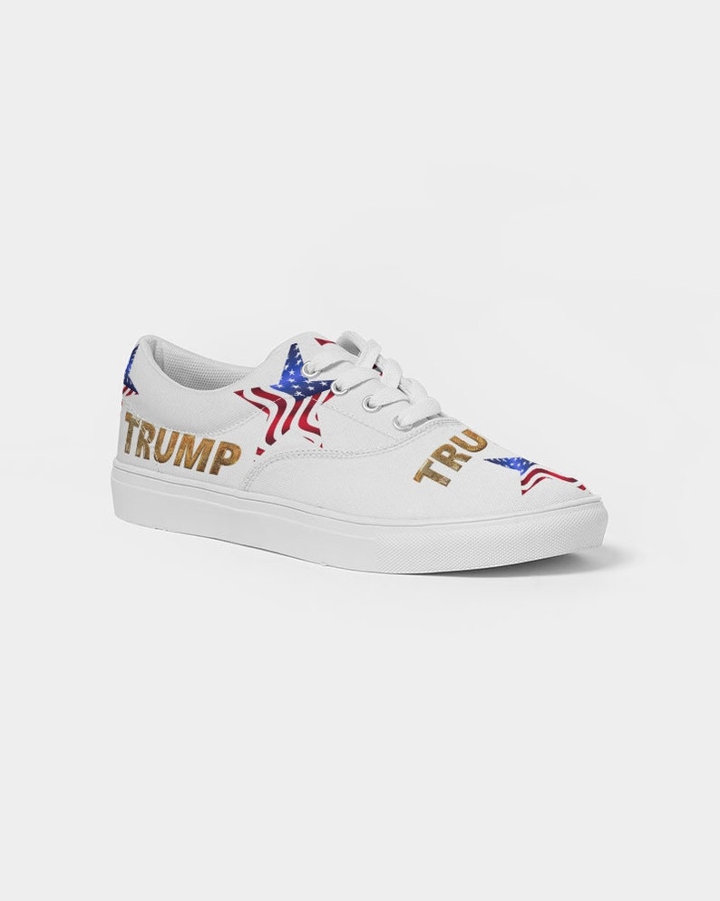 Trump Shoes Women Canvas Shoes MAGA Patriotic Sneakers Women - Etsy