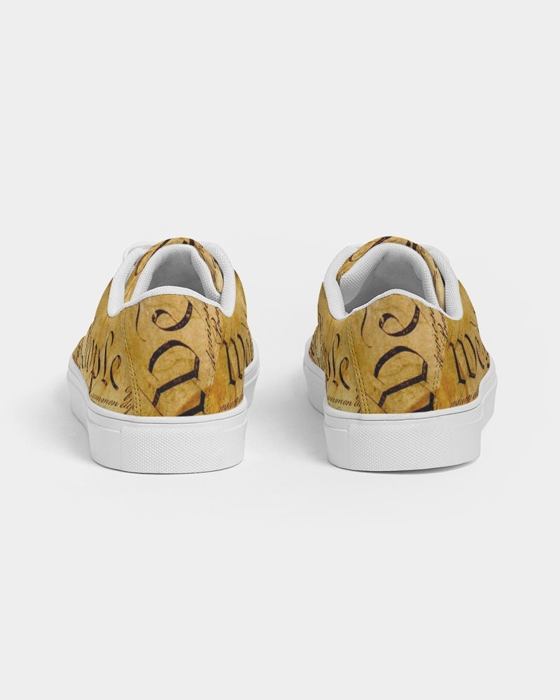 Constitution Sneakers Womens Faux Leather Constitution Tennis Shoes ...