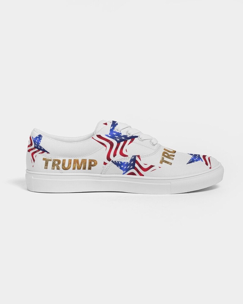 Trump Shoes Women Canvas Maga Shoes Patriotic Sneakers Women - Etsy