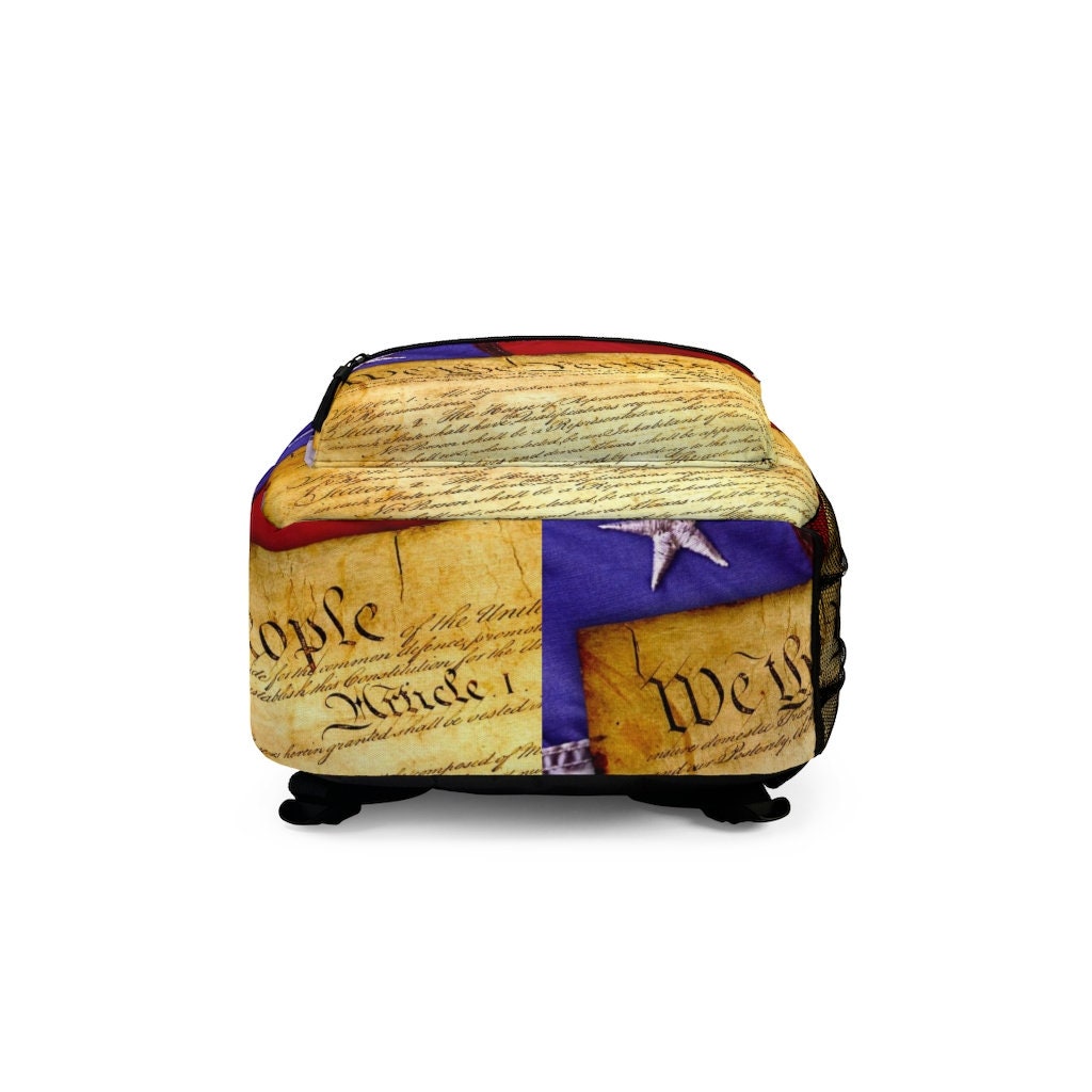 Constitution Backpack Made in USA Patriotic Backpack USA We the People ...