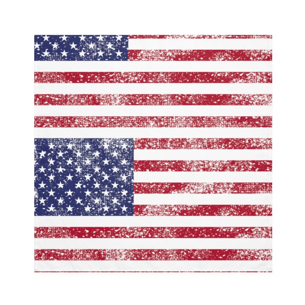 Flag Napkins USA Patriot Cloth Napkins Gift Dinner Napkins Cloth ...