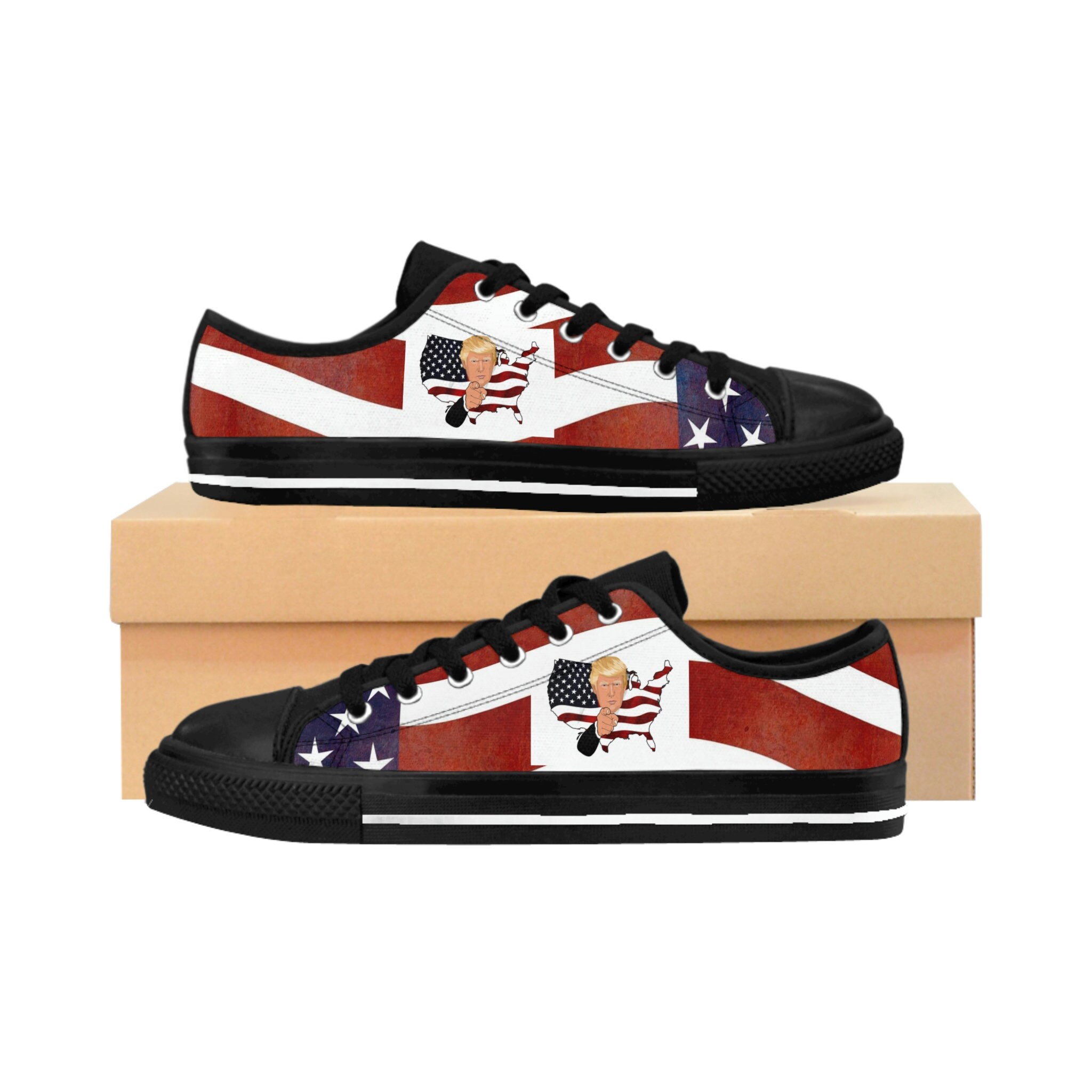 Trump Sneakers Mens Trump Tennis Shoes Maga Sneakers Maga - Etsy.de