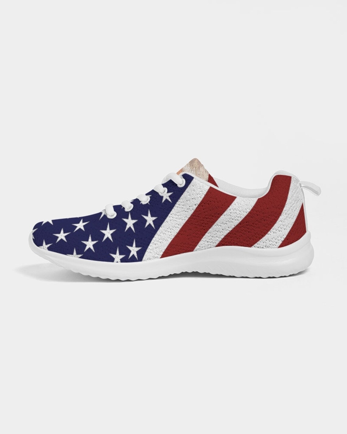 Trump Sneakers Womens USA Flag Sneakers Flag Tennis Shoes Trump Womens ...