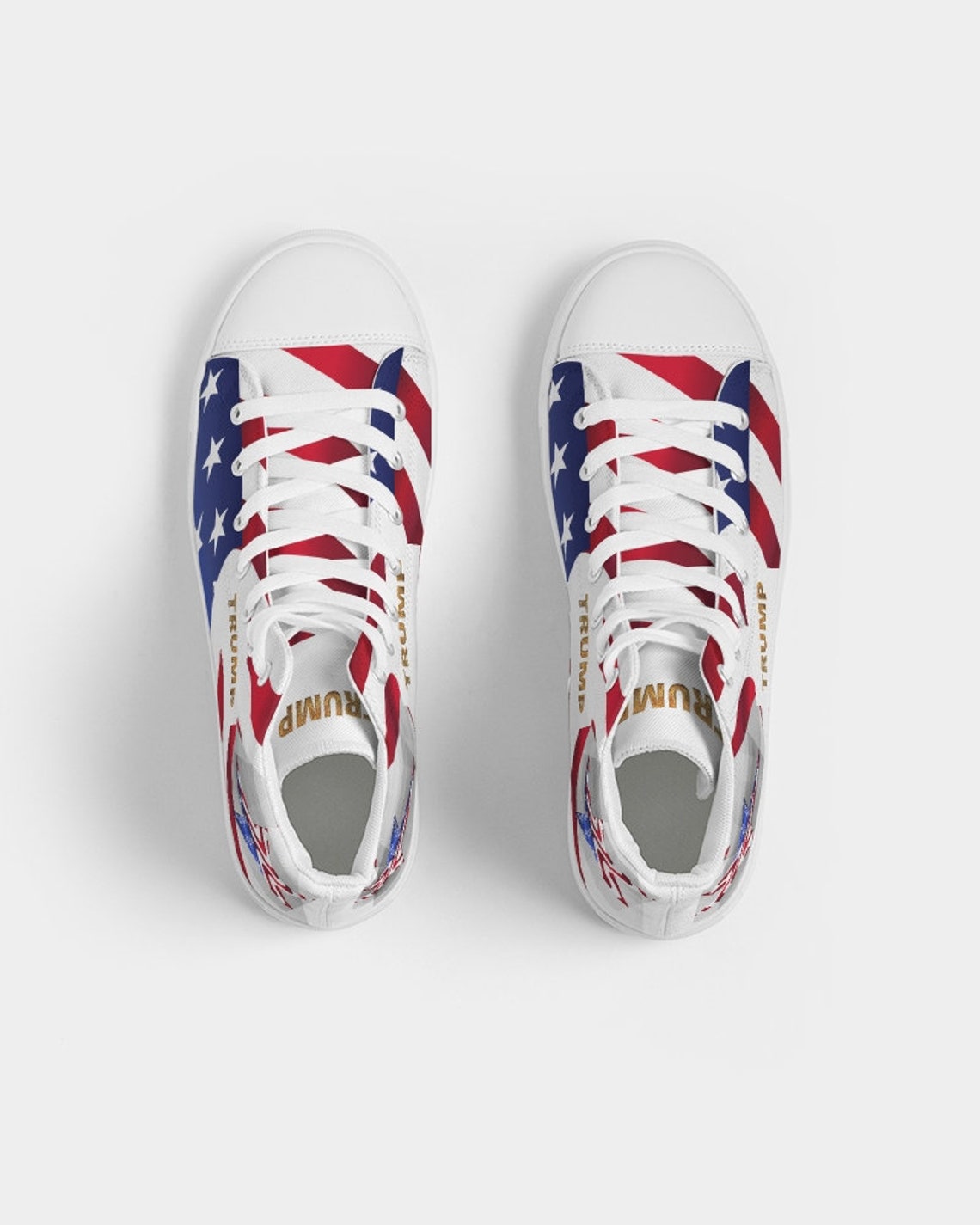 Trump Sneakers Hi Tops Trump Tennis Shoes Trump Mens Sneakers Patriot ...